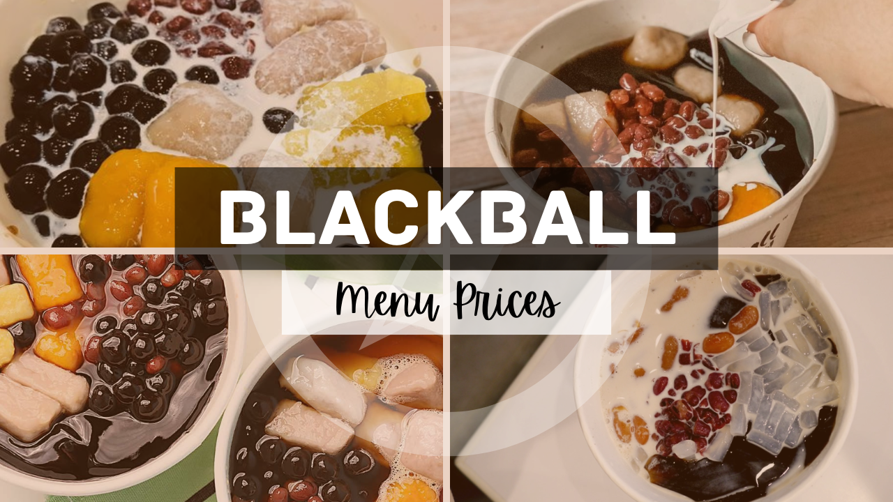 BLACKBALL MENU SINGAPORE & UPDATED PRICES 2025