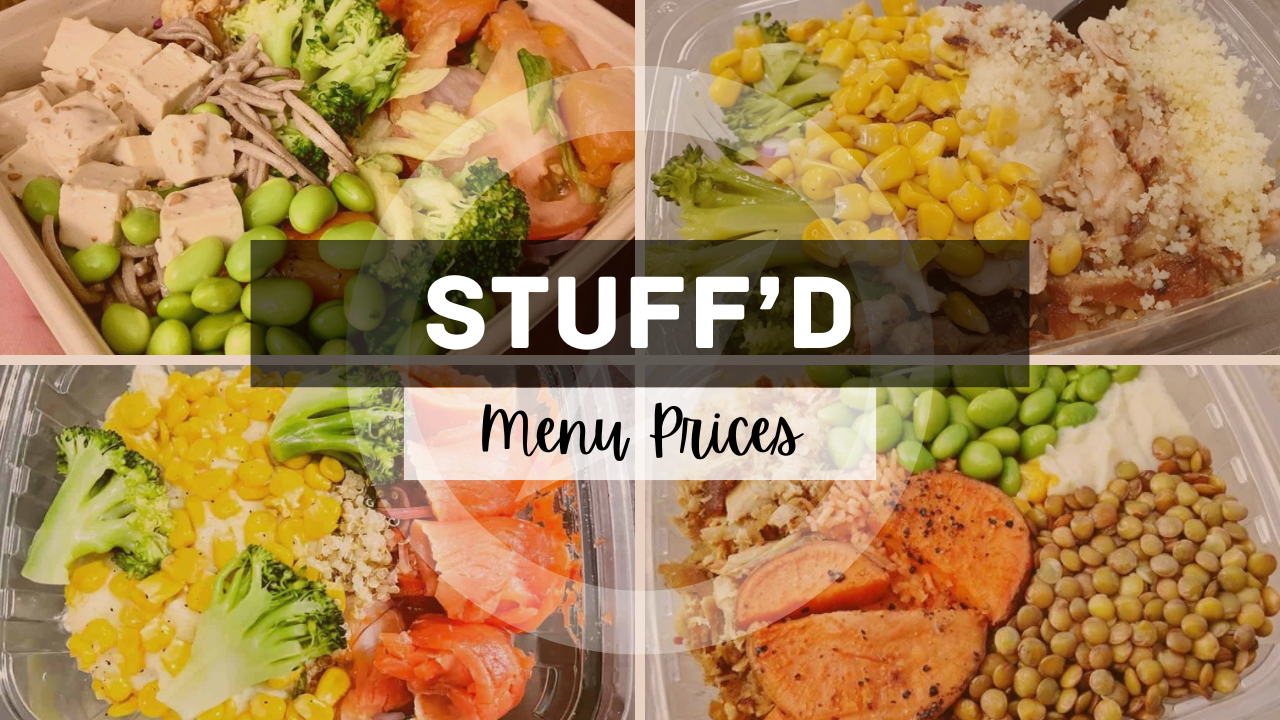 STUFF'D MENU SINGAPORE & UPDATED PRICES 2025