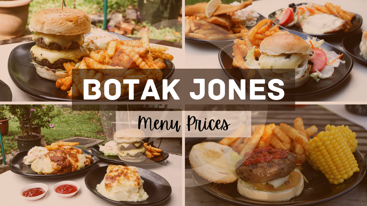 BOTAK JONES MENU SINGAPORE & UPDATED PRICES 2025