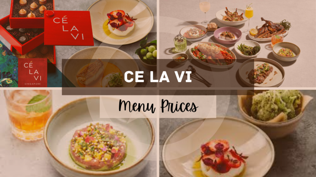 ZOUK CLUB MENU SINGAPORE & UPDATED PRICES 2025