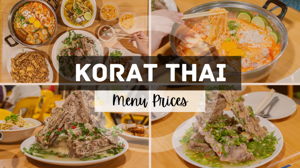 CENTRAL THAI MENU SINGAPORE & UPDATED PRICES 2025