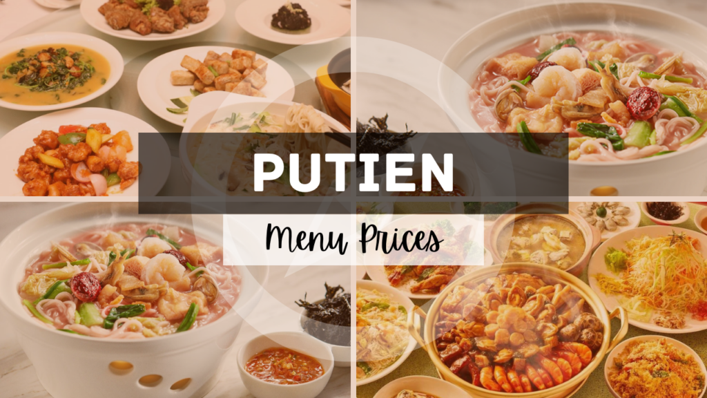 YAN PALACE MENU SINGAPORE & UPDATED PRICES 2025