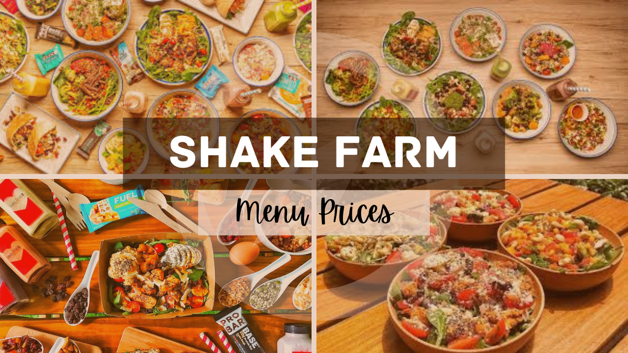 SHAKE FARM MENU SINGAPORE & UPDATED PRICES 2025