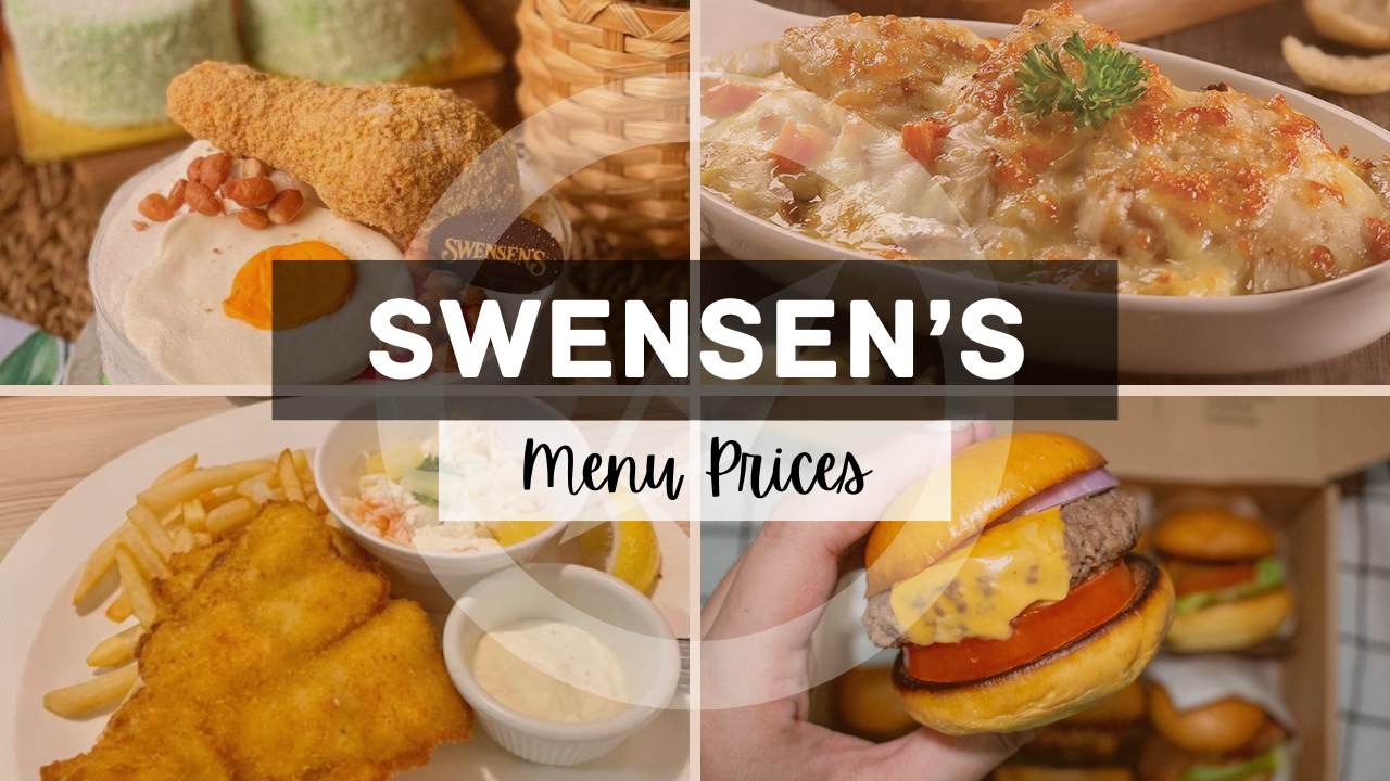 SWENSENS MENU SINGAPORE & UPDATED PRICES 2025