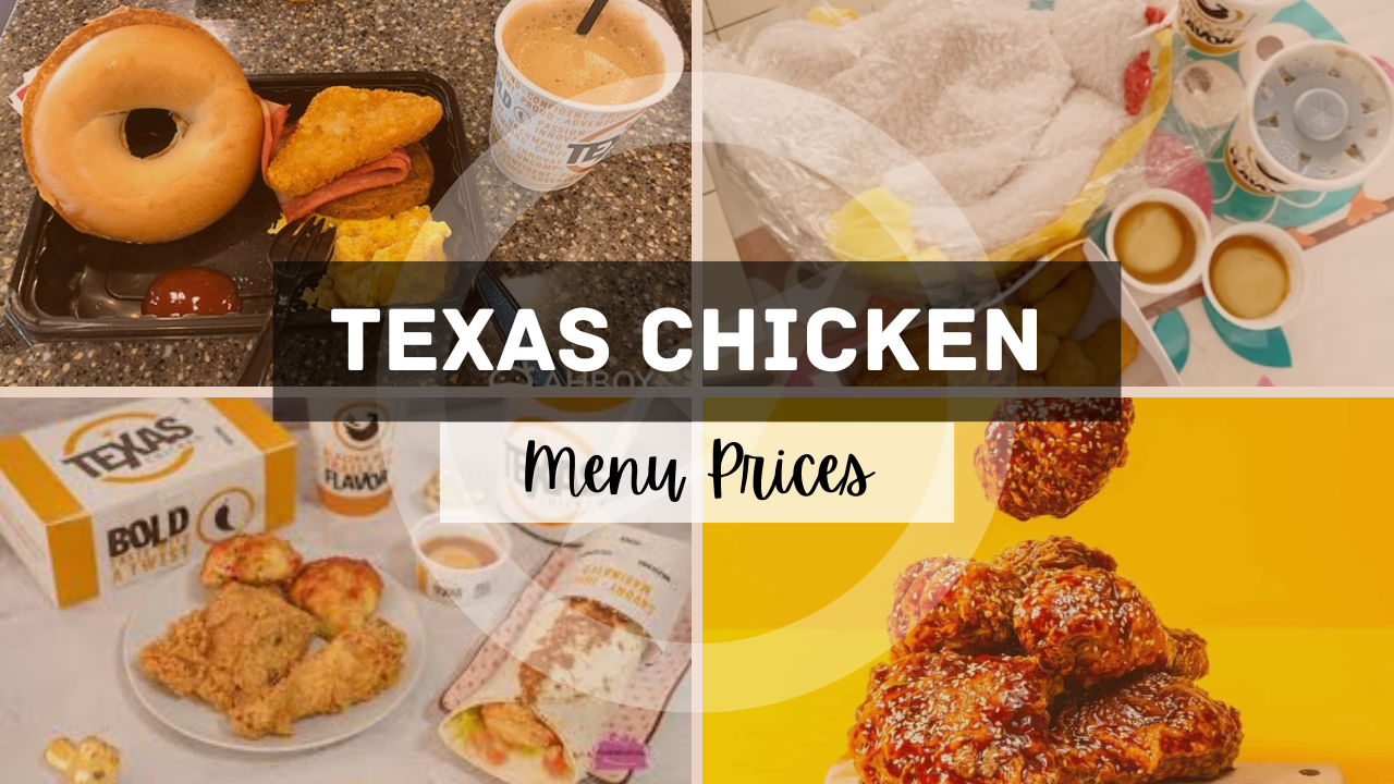 TEXAS CHICKEN MENU SINGAPORE & UPDATED PRICES 2025