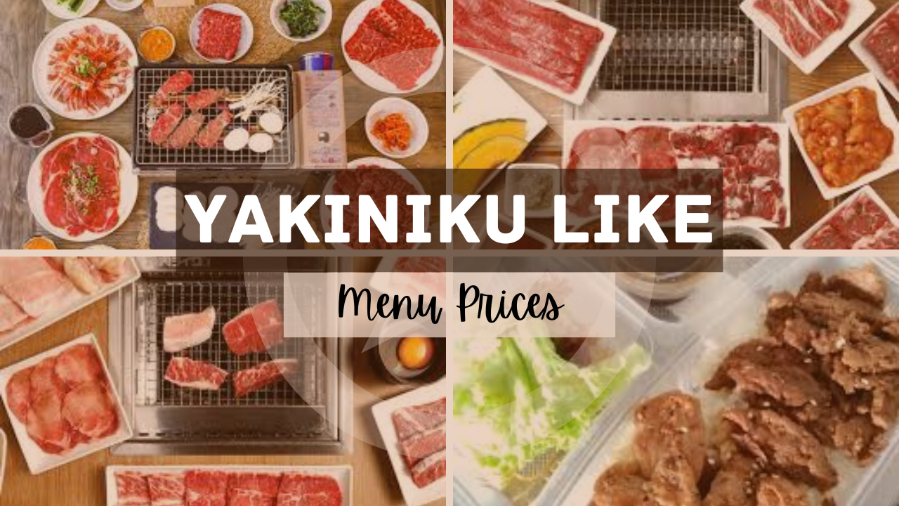 YAKINIKU LIKE MENU SINGAPORE & UPDATED PRICES 2025
