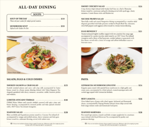 TWG MENU SINGAPORE & UPDATED PRICES 2025