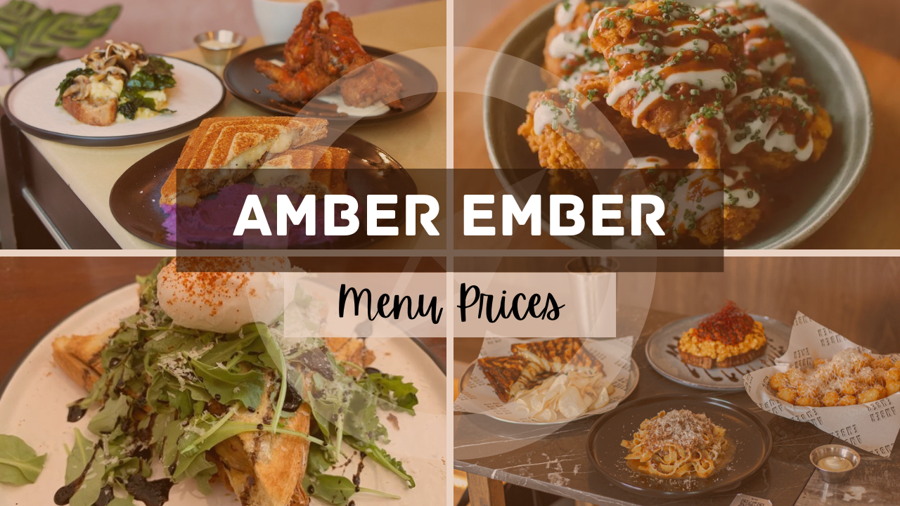 AMBER EMBER MENU SINGAPORE & UPDATED PRICES 2025
