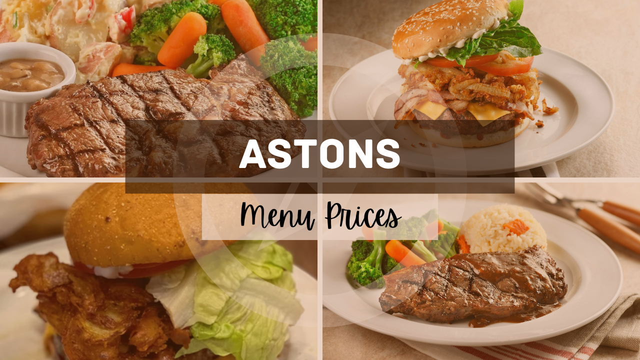 ASTONS MENU SINGAPORE & UPDATED PRICES 2025