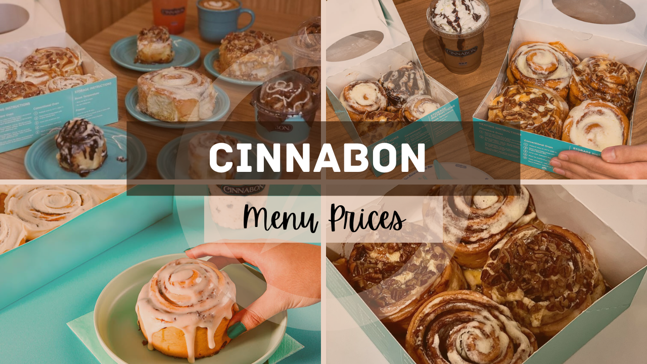 CINNABON MENU SINGAPORE & UPDATED PRICES 2025