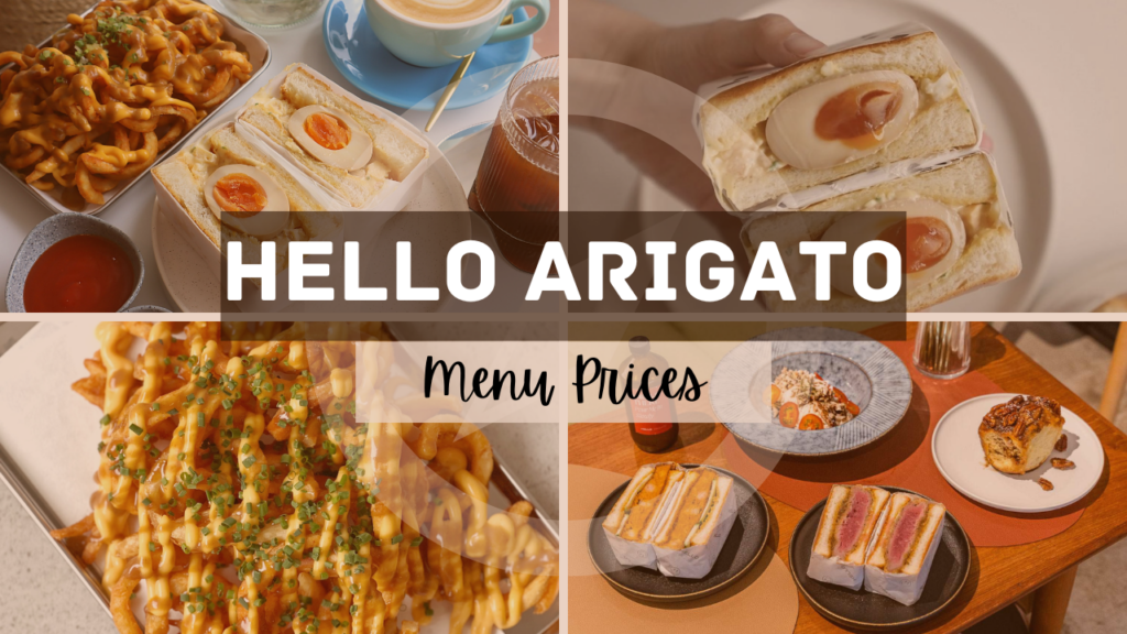 KOI MENU SINGAPORE & UPDATED PRICES 2025