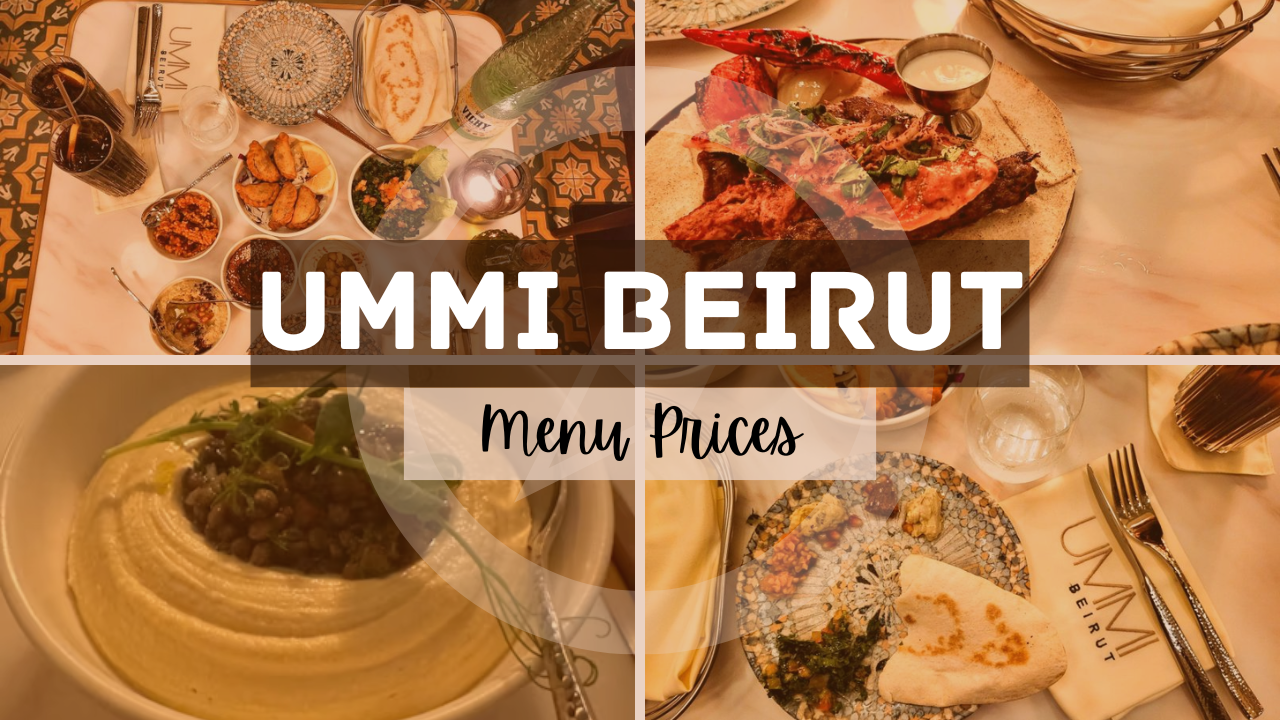 UMMI BEIRUT MENU SINGAPORE & UPDATED PRICES 2026
