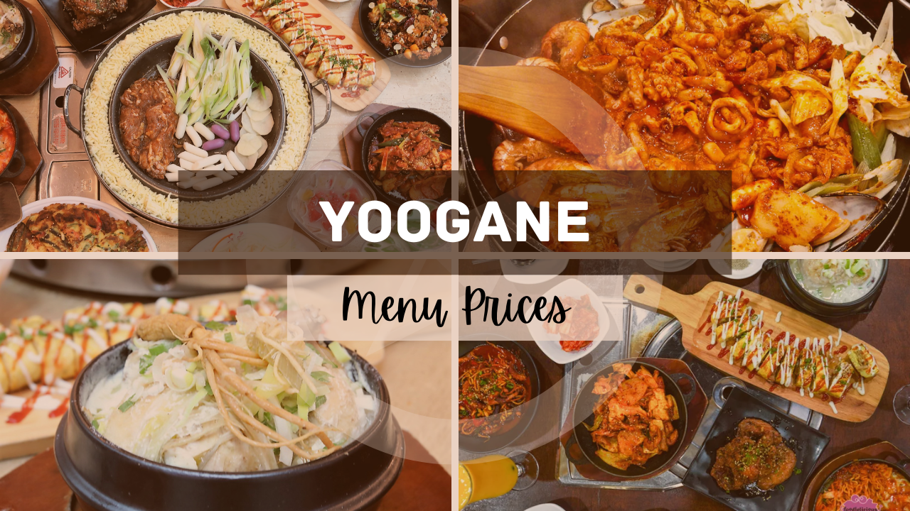 YOOGANE MENU SINGAPORE & UPDATED PRICES 2025