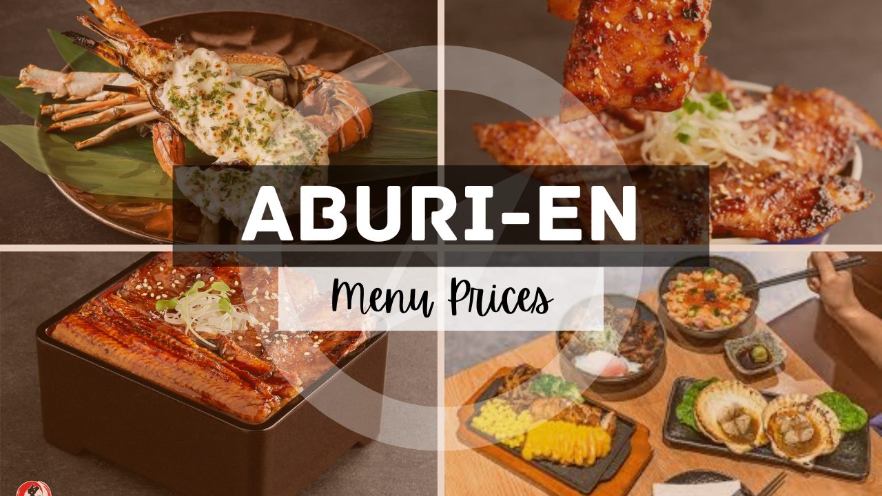 ABURI-EN MENU SINGAPORE & UPDATED PRICES 2025