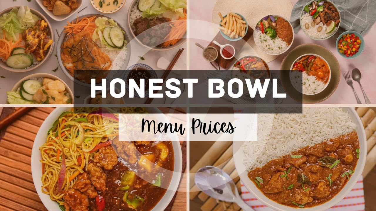 HONEST BOWL MENU SINGAPORE & UPDATED PRICES 2025