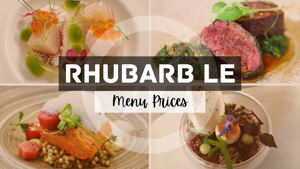 RHUBARB LE MENU SINGAPORE & UPDATED PRICES 2025