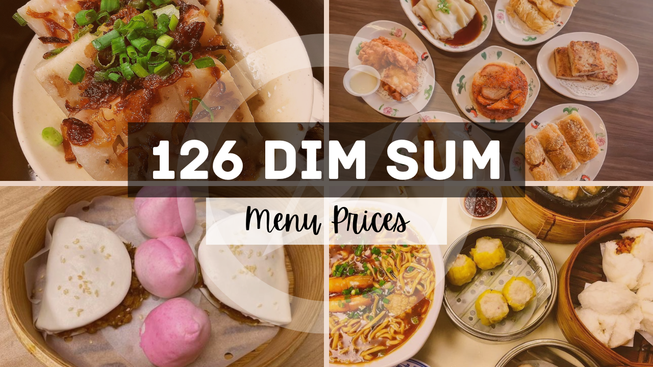 126 DIM SUM WEN DAO SHI MENU SINGAPORE