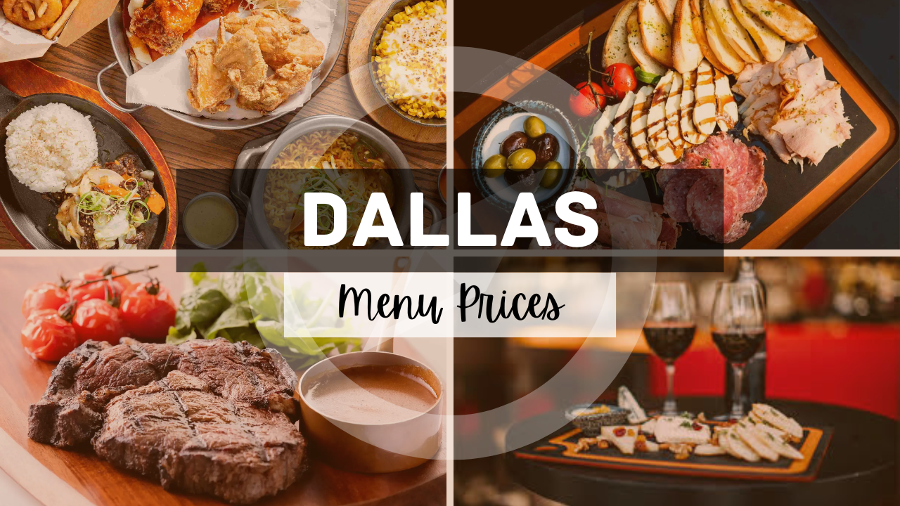 DALLAS MENU SINGAPORE & UPDATED PRICES 2025