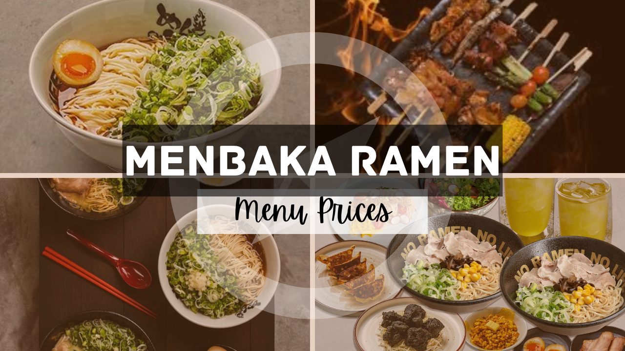 MENBAKA FIRE RAMEN MENU SINGAPORE & UPDATED PRICES 2025