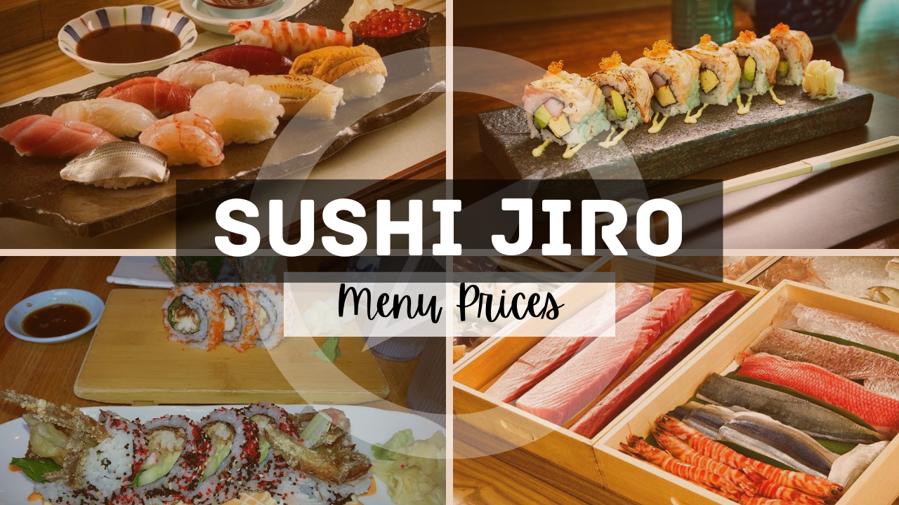 SUSHI JIRO MENU SINGAPORE & UPDATED PRICES 2025