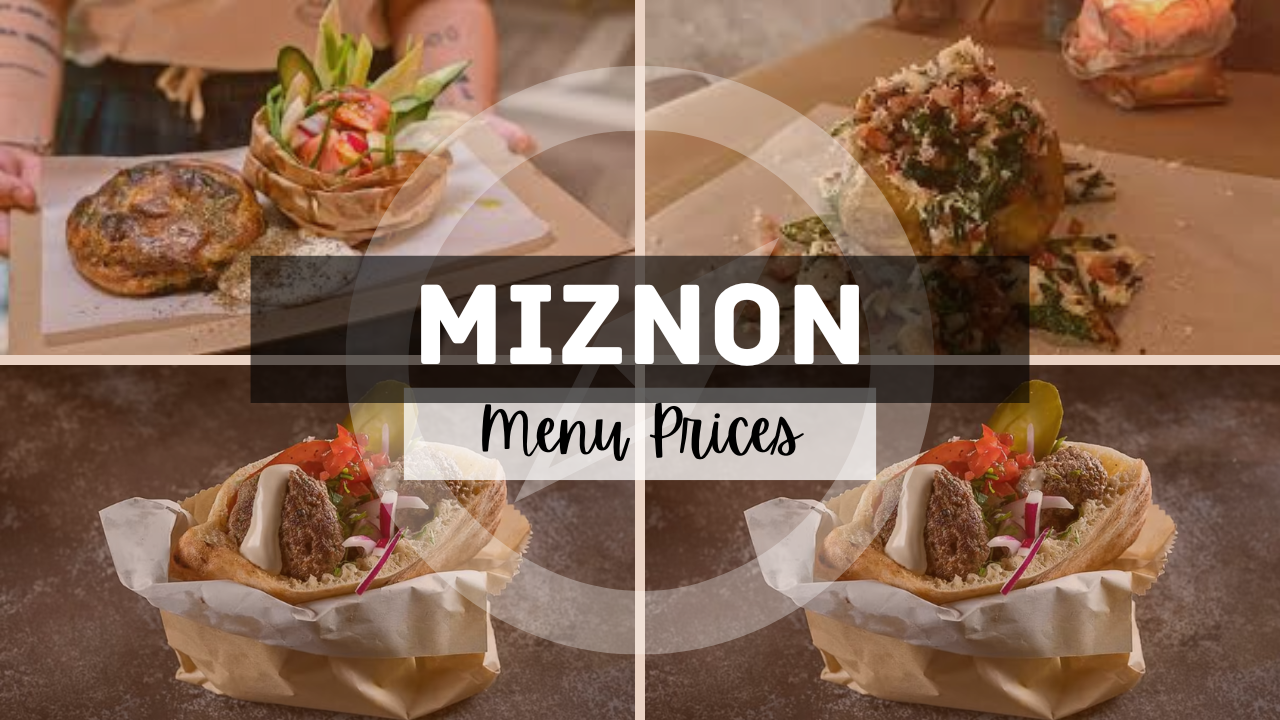 MIZNON MENU SINGAPORE & UPDATED PRICES 2025