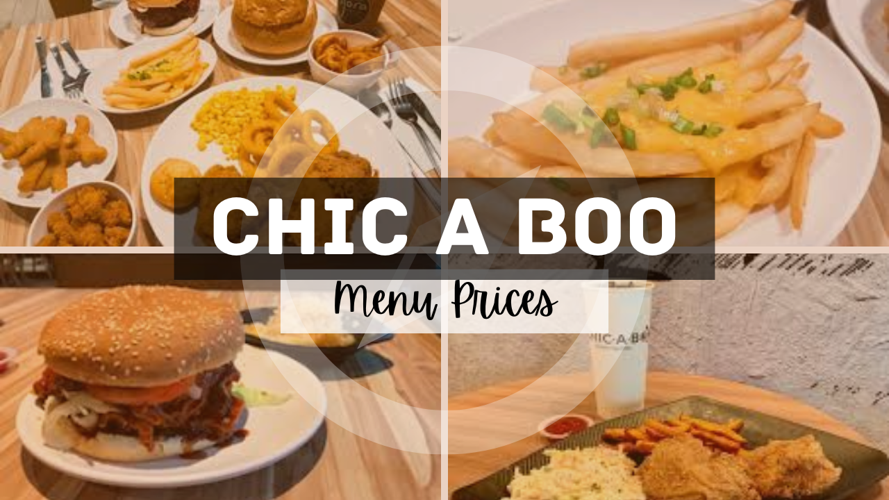 CHIC A BOO MENU SINGAPORE & UPDATED PRICES 2025