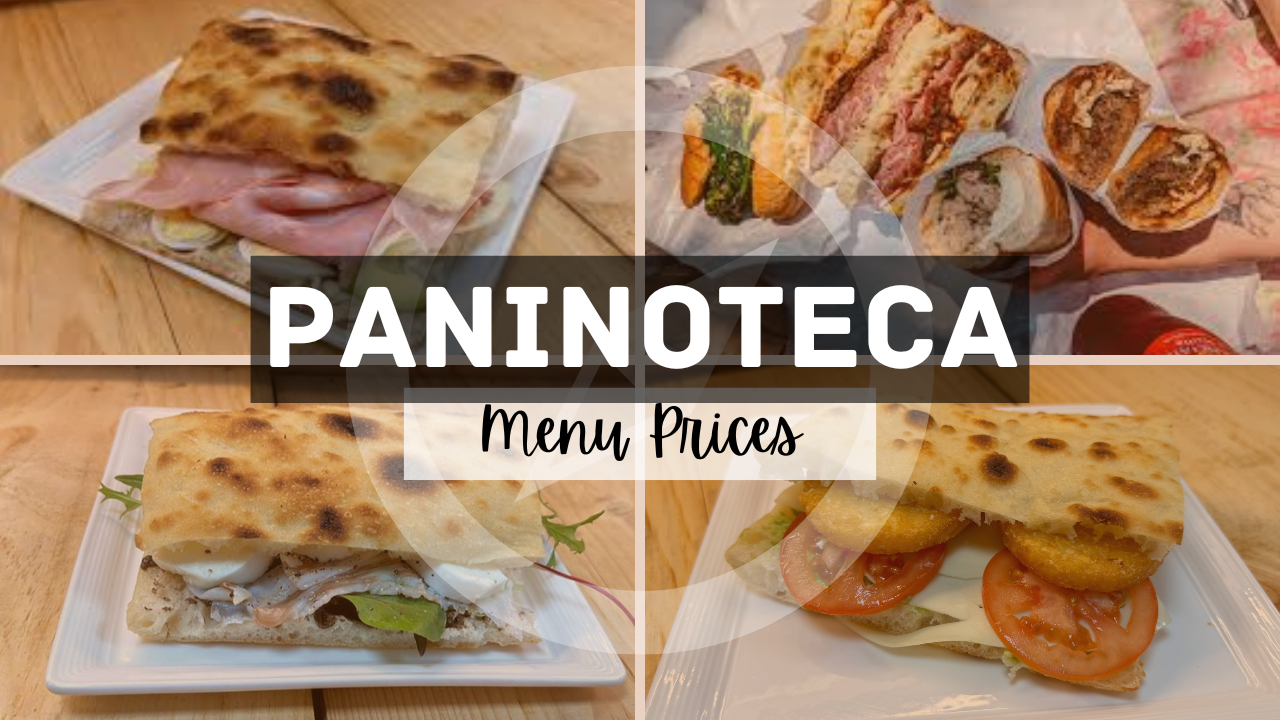 PANINOTECA MENU SINGAPORE & UPDATED PRICES 2025