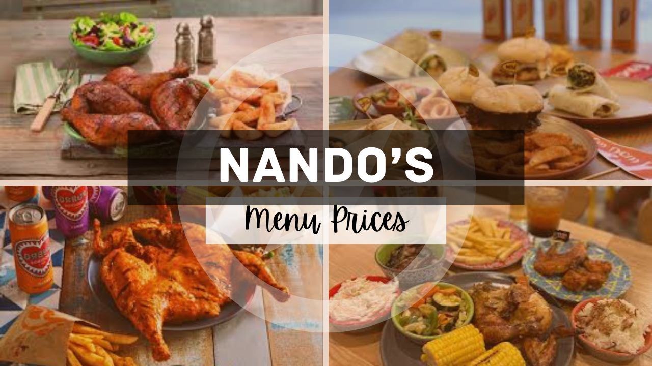 NANDO'S MENU SINGAPORE & UPDATED PRICES 2025
