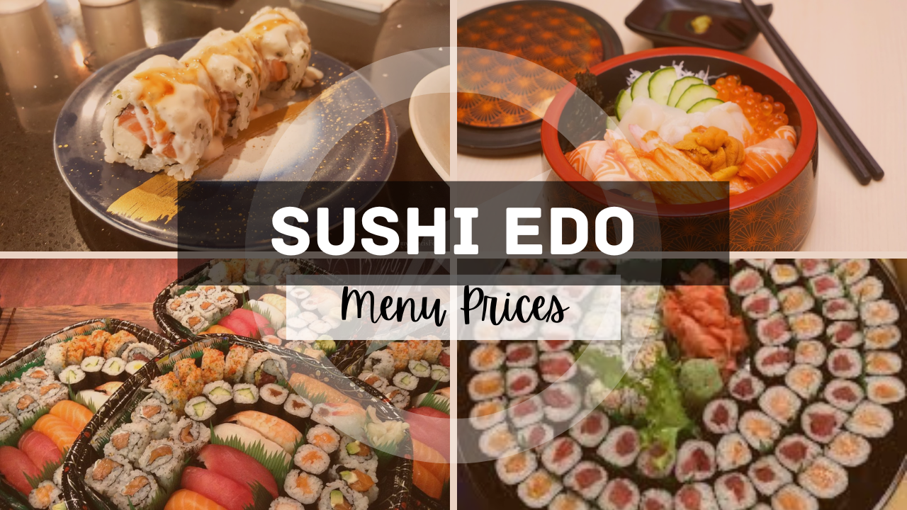 SUSHI EDO MENU SINGAPORE & UPDATED PRICES 2025