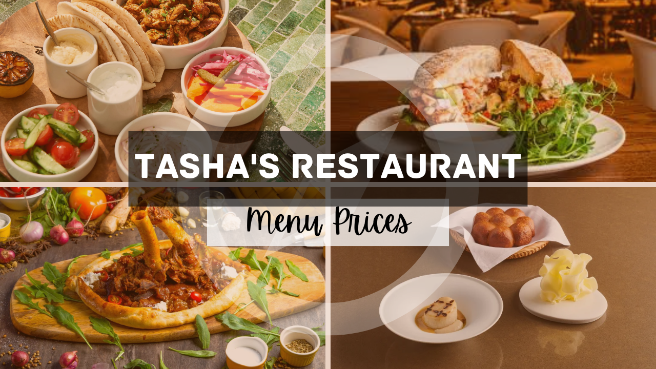 TASHAS RESTAURANT MENU SINGAPORE & UPDATED PRICES 2025