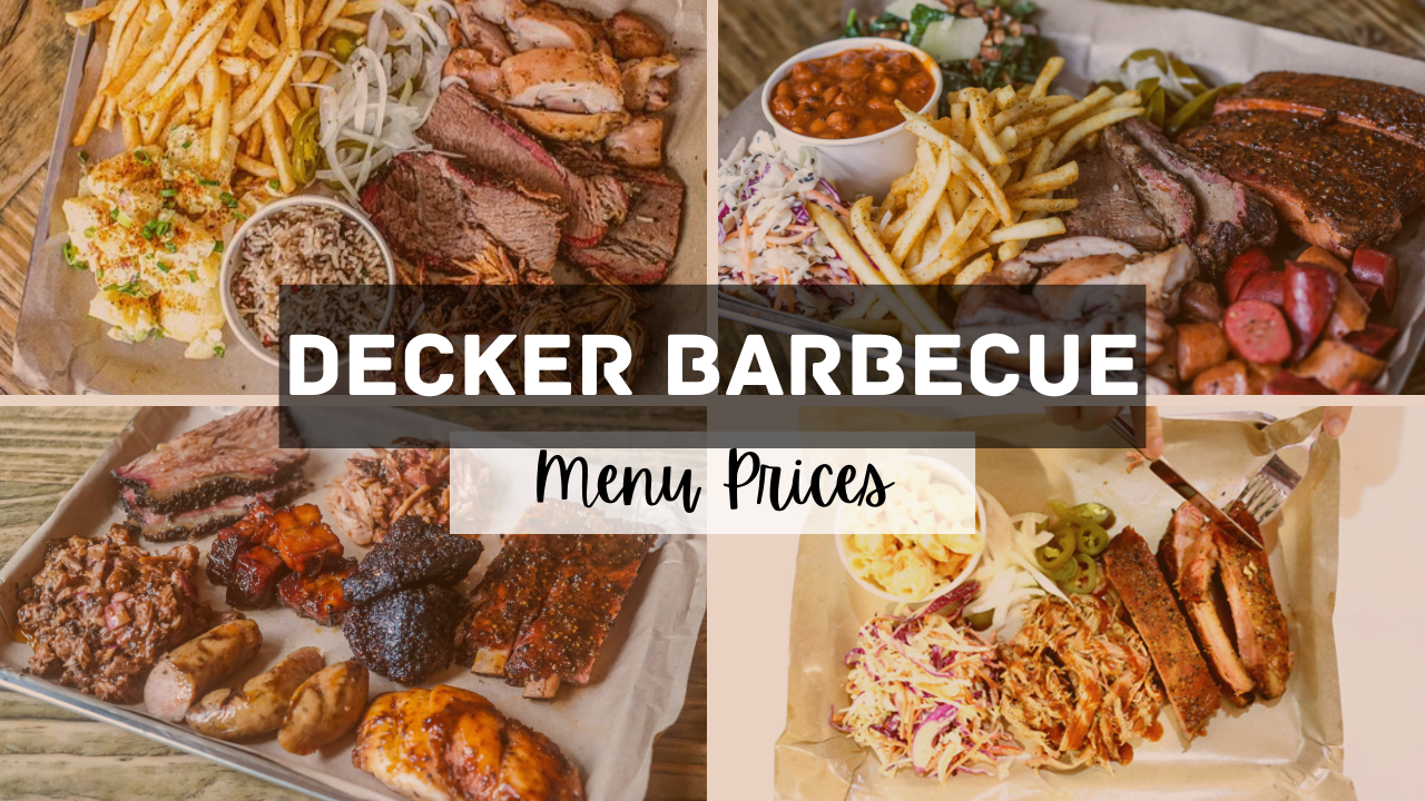 DECKER BARBECUE MENU SINGAPORE & UPDATED PRICES 2025