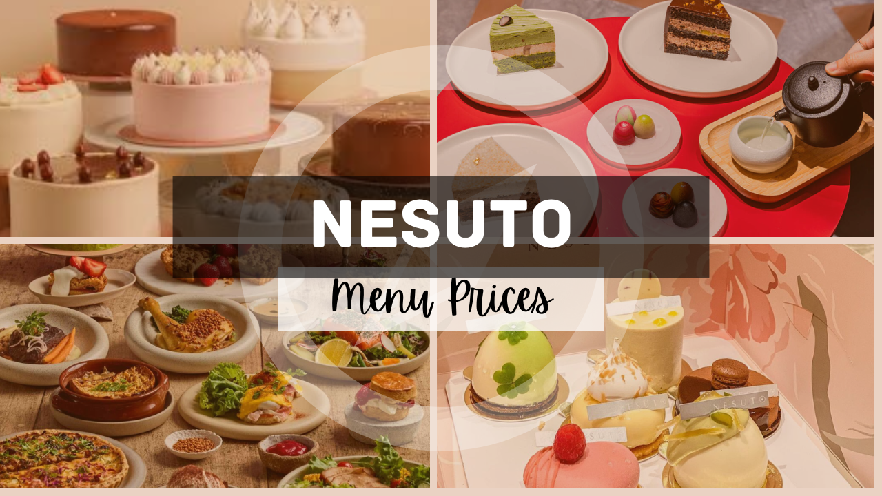 NESUTO MENU SINGAPORE & UPDATED PRICES 2026
